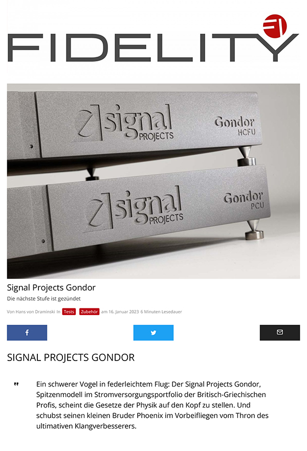 Reviews/Awards – SignalProjects